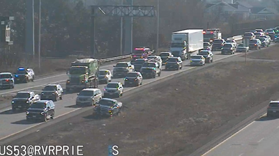 CLEARED: US 53 North in Eau Claire County lane closure due to crash ...