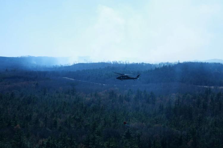 Arcadia Fire in Monroe Co. burns on as emergency response officials ...