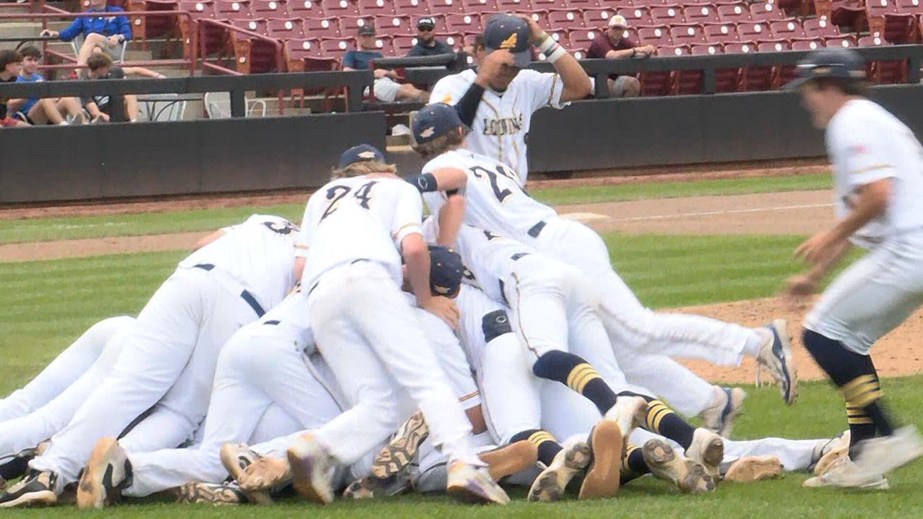 Aquinas wins baseball state title one year after losing in championship game | Aquinas Blugolds ...