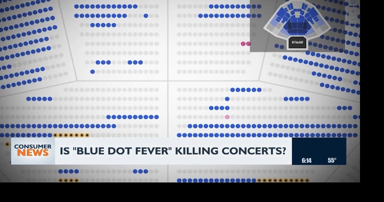 Consumer Headlines: Is "Blue Dot Fever" Killing Concerts? | News ...