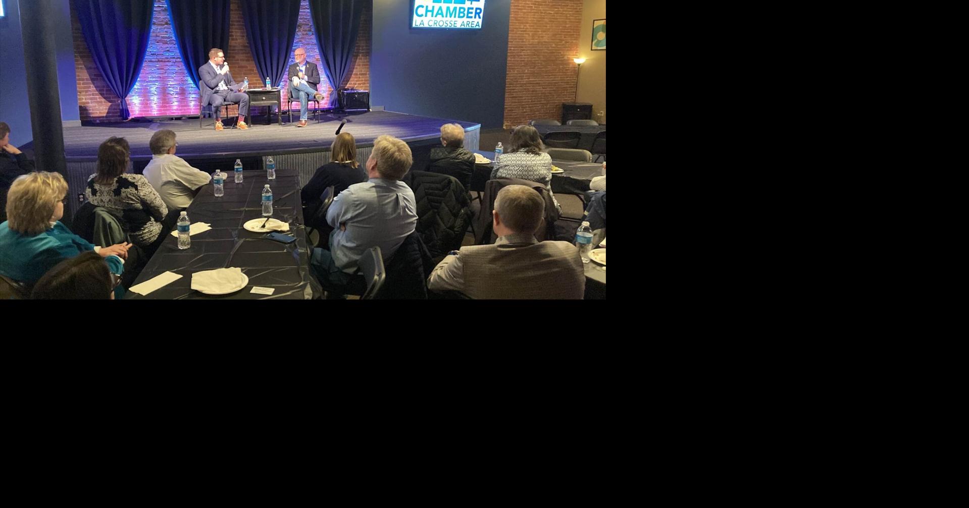 Rep. Van Orden speaks at forum hosted by La Crosse Area Chamber of ...