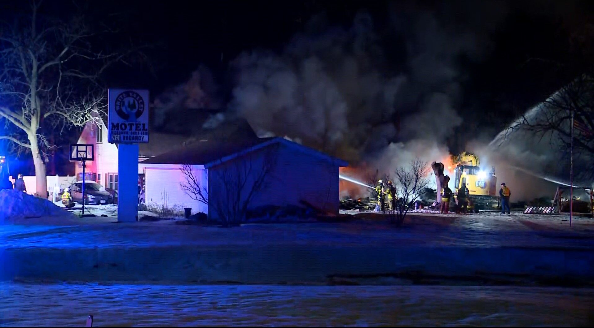 UPDATE: St. Charles motel fire destroys 70% of building | Local News ...