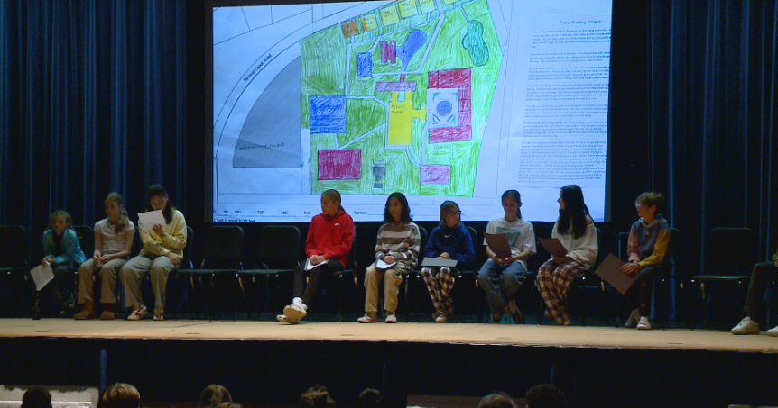Logan Middle School students present top designs in collaboration with ...