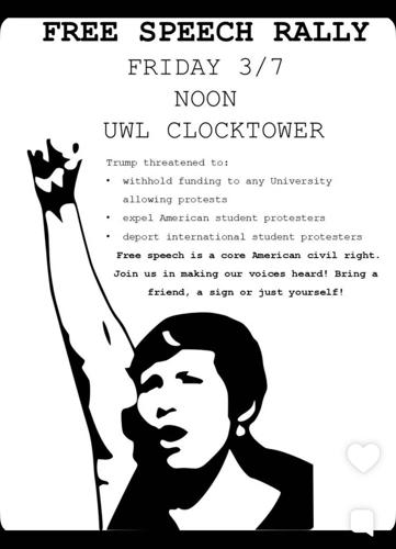 UWL students plan 'Free Speech Rally' in response to Trump's 'illegal ...