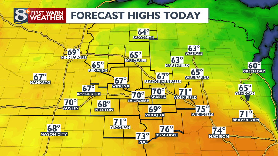 Showers Possible Today & Storms Possible this Weekend | Forecast ...