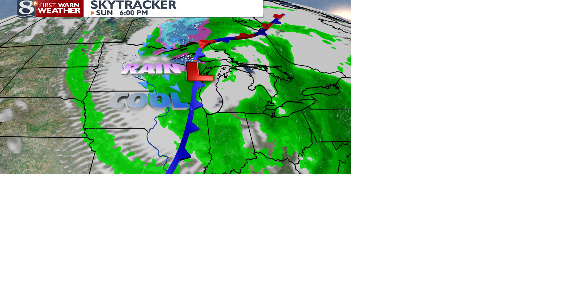 Rain resumes this weekend. | Forecast | news8000.com