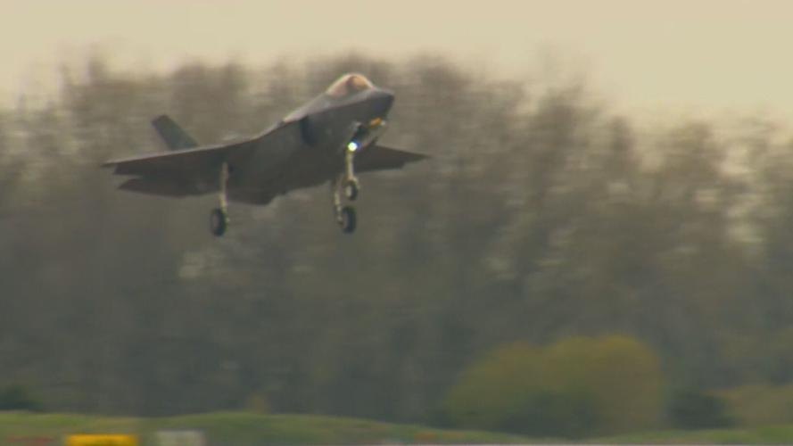 'One of the most exciting days in Fighter Wing history': F-35 jets ...