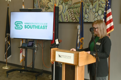 Minnesota college unveils new logo, school motto after 34 years | Local ...