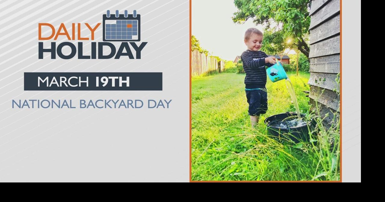 Daily Holiday – National backyard day | Features | news8000.com
