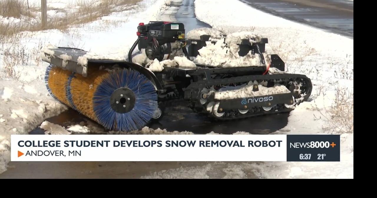 College student develops snow removal robot | News | news8000.com