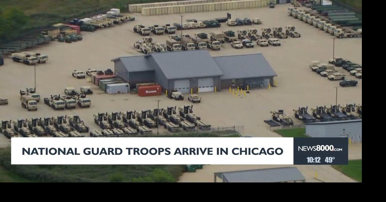 National Guard troops arrive in Chicago | News | news8000.com