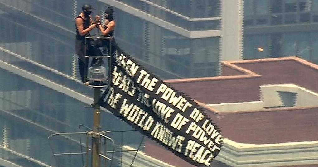 Russian daredevils go to great heights for wedding proposal | National ...