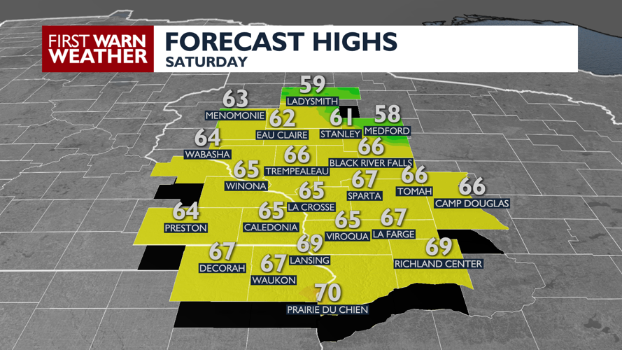 Cooler But Mild Weekend Ahead Forecast News8000