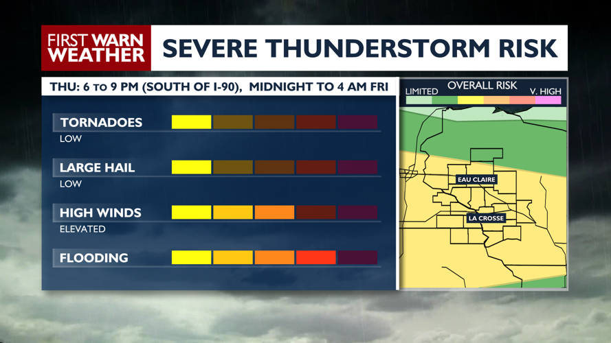 Heavy rainfall/thunder come to an end early Thursday morning | Forecast ...