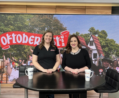 Oktoberfest Executive Director Hannah Amundson talks button design ...