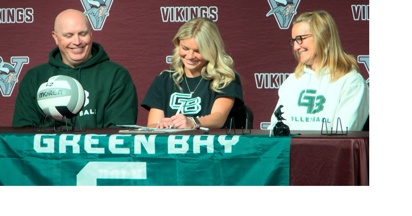 Holmen High School celebrates 17 seniors signing to compete in college ...