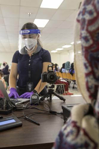 Photos: New images from Fort McCoy show donations, screening of Afghan ...