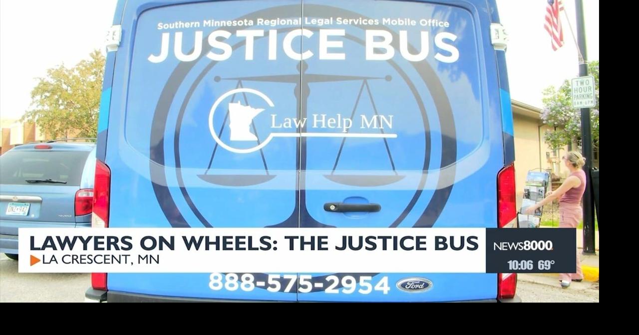 Lawyers on wheels: Southern Minnesota's 'Justice Bus' begins first tour ...