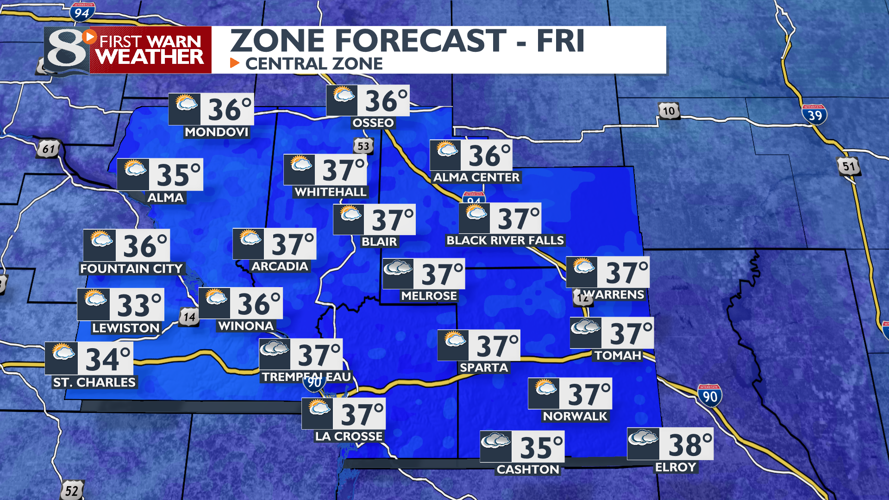 Possible northern lights tonight with more cloud and cooler temps on ...