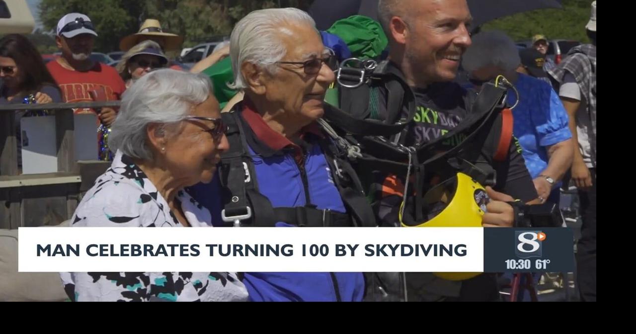 Man celebrates turning 100 by skydiving | News | news8000.com