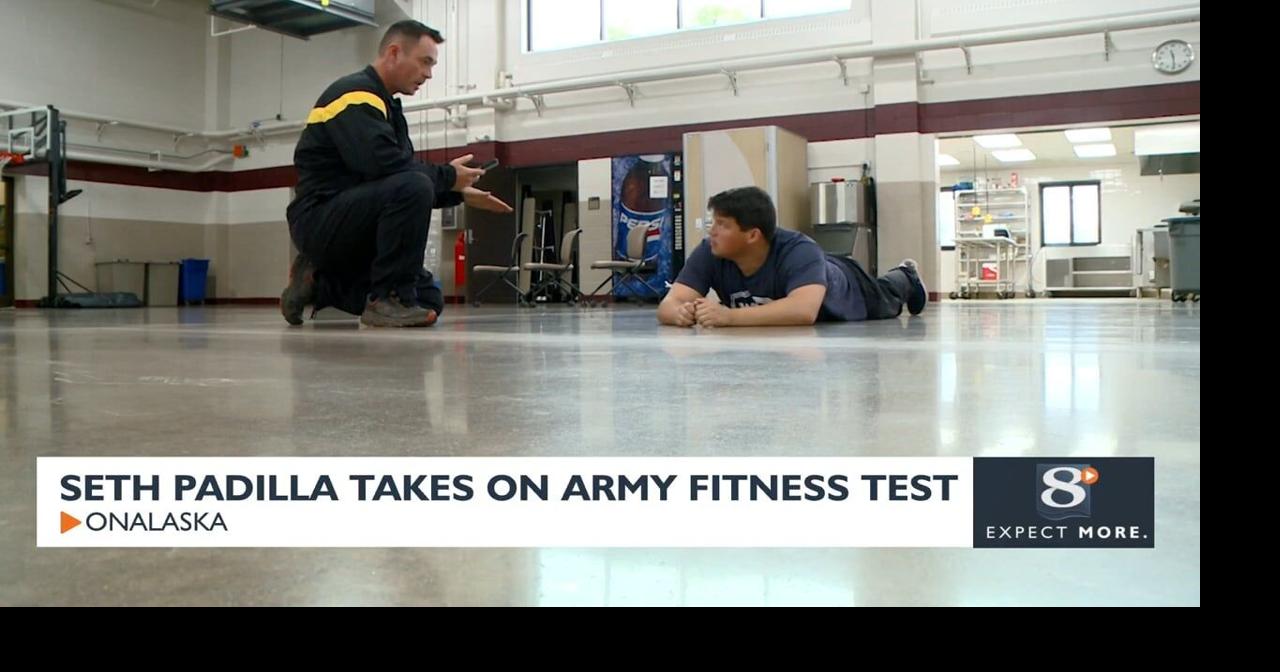 Seth Padilla tackles the national guard fitness test | News | news8000.com