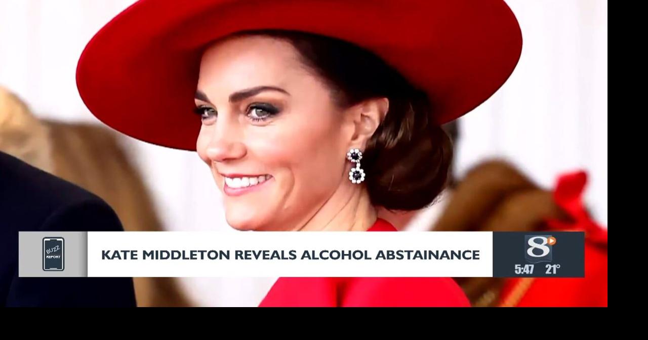 Buzz Headlines: Kate Middleton reveals alcohol abstinence | News ...