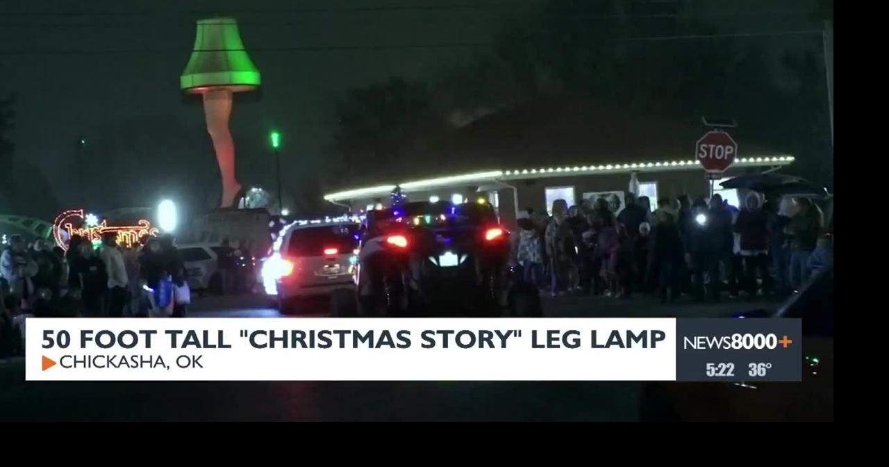 50 Foot Tall ‘Christmas Story’ Leg Lamp | News | news8000.com