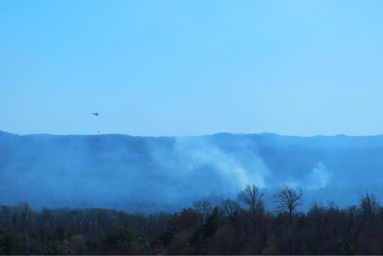 Arcadia Fire in Monroe Co. burns on as emergency response officials ...