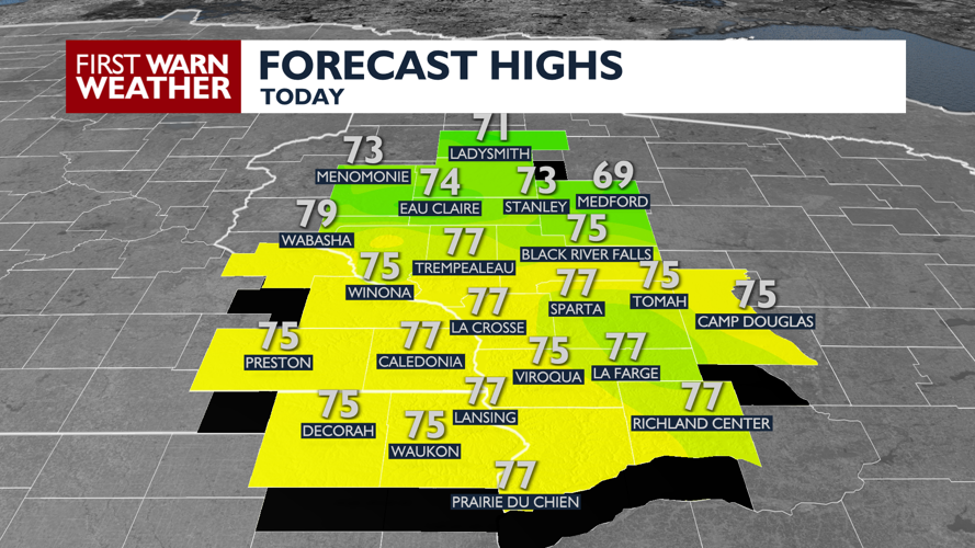 Showers and storms possible this afternoon and evening | Forecast ...