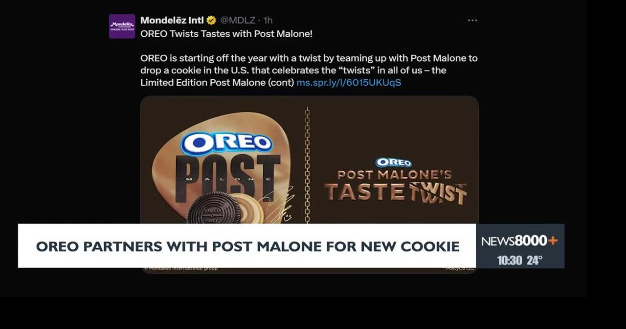 Oreo partners with Post Malone | News | news8000.com