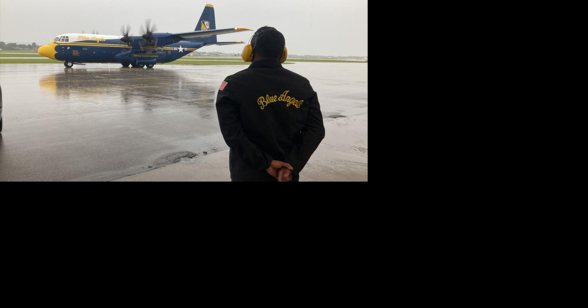 Blue Angels support plane lands in La Crosse for AirFest | Local News ...