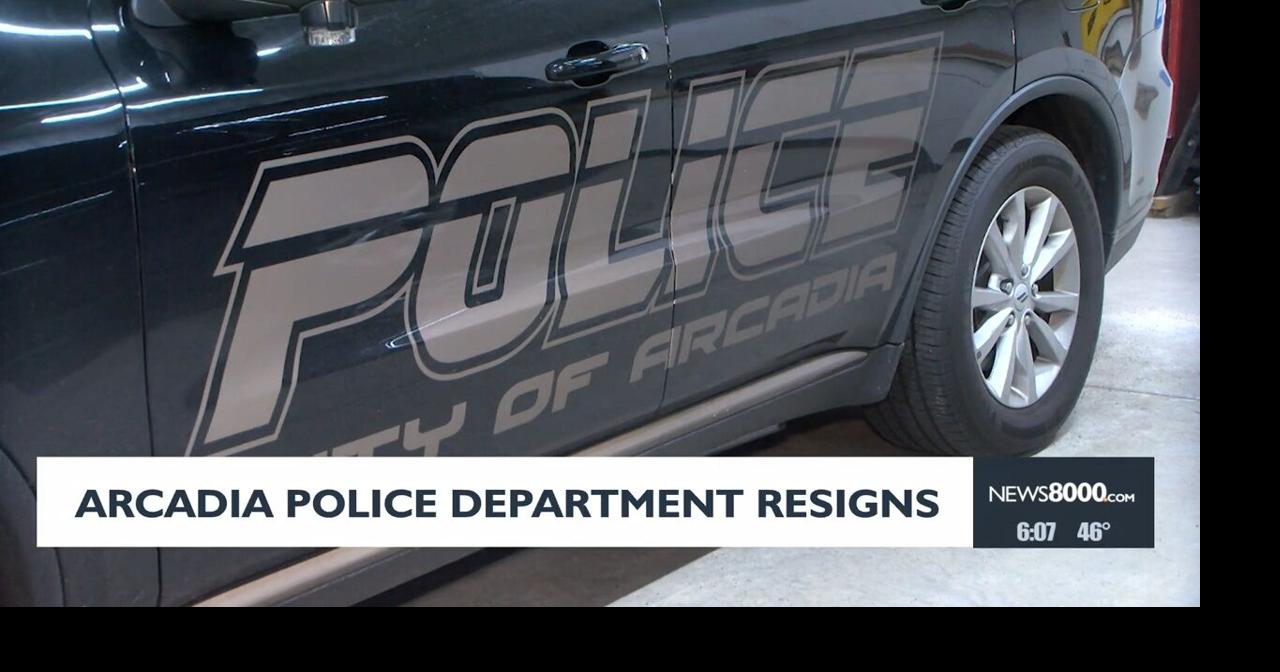 Arcadia police department resigns | News | news8000.com