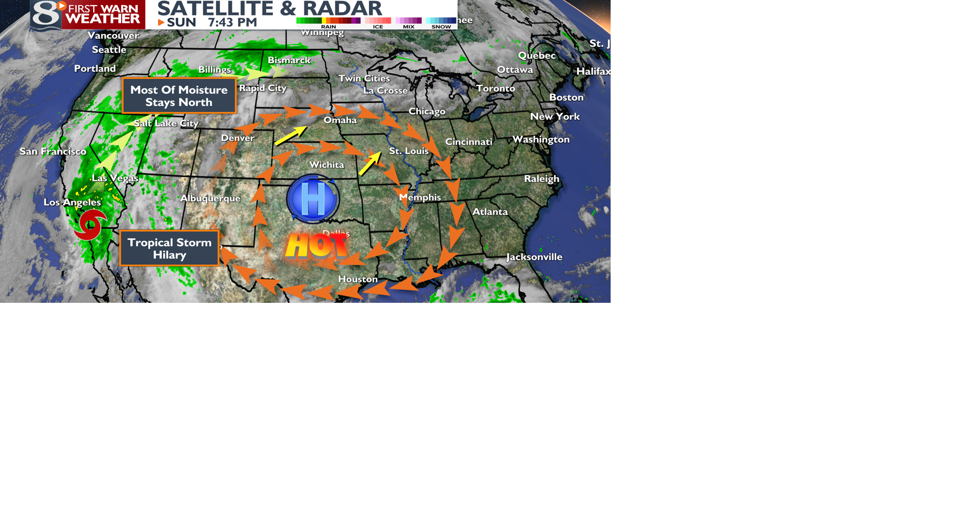 Partly Cloudy & Hazy Tonight, A Bit Muggy Too | Forecast | news8000.com