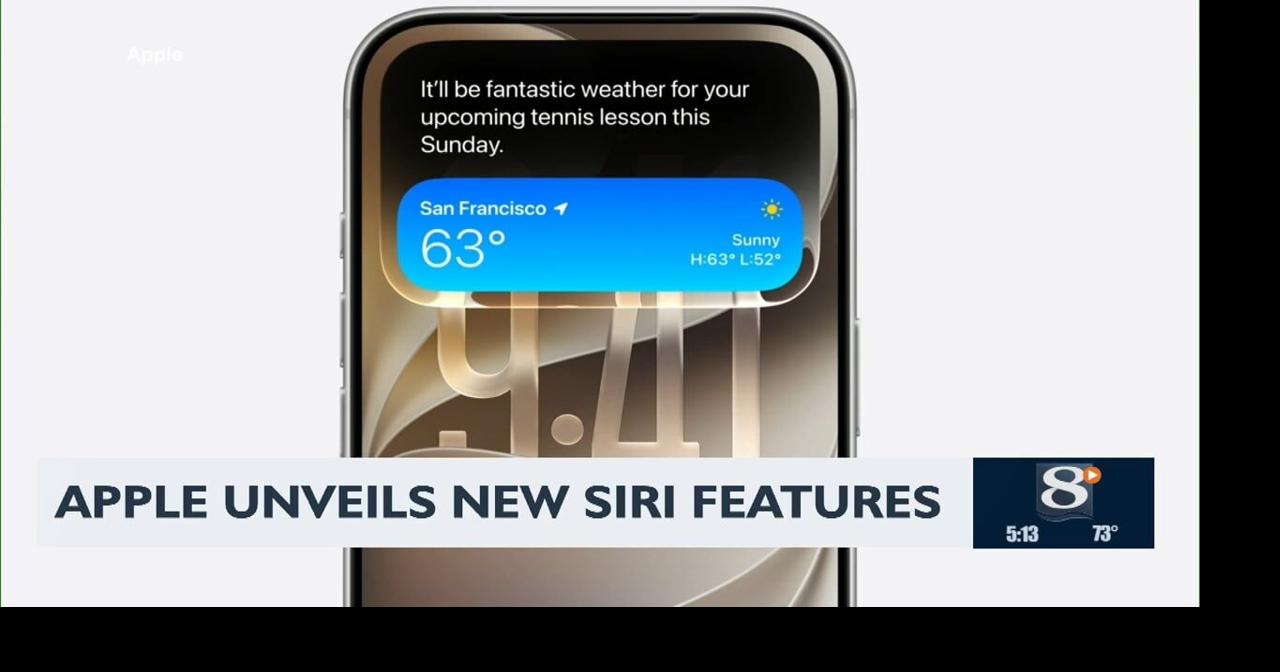 Apple unveils new siri features | News | news8000.com
