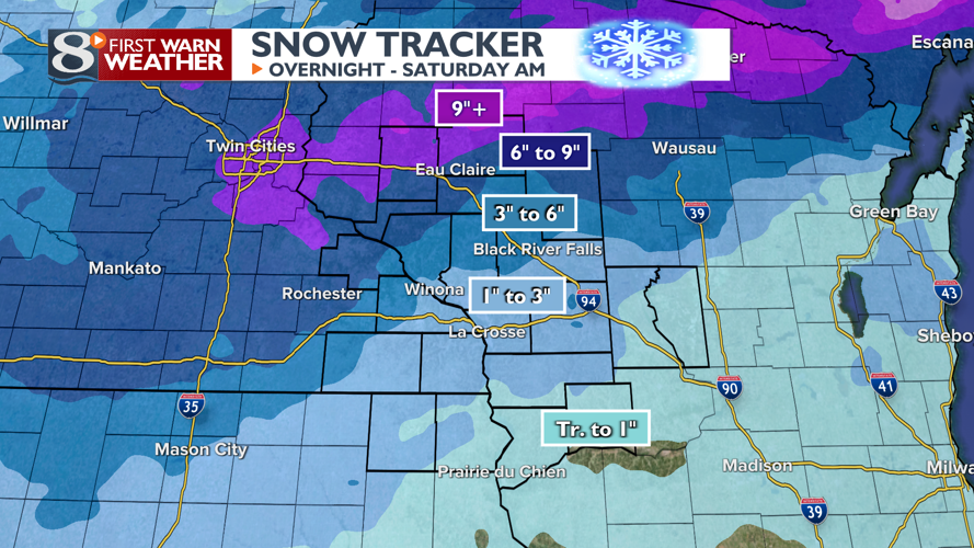 Rain Changes to Snow Overnight, Quite Windy as Well | Forecast ...