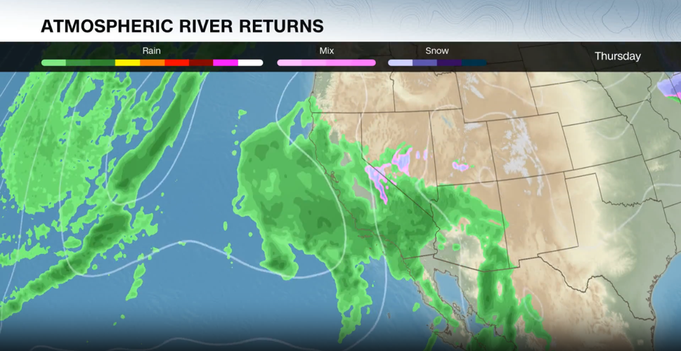 California is stuck in storminess, with flood threats continuing into ...