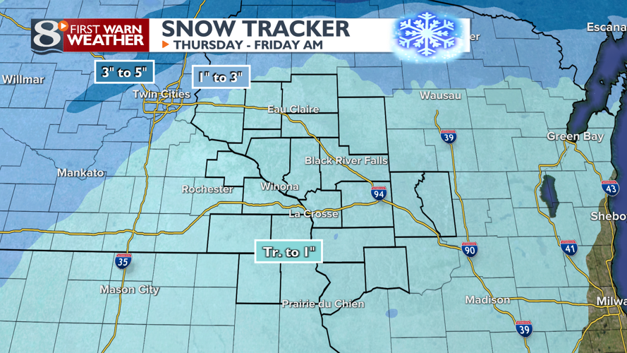 Rain Develops Thursday... Changes to Snow Showers by Thursday Night ...