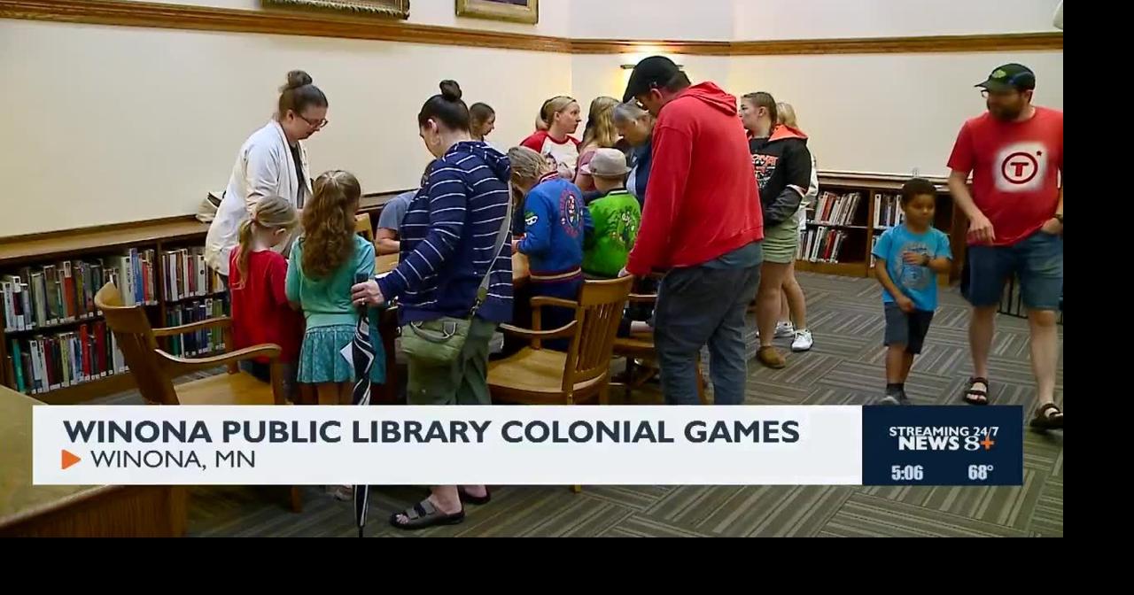 Winona Public Library Colonial Games | News | news8000.com
