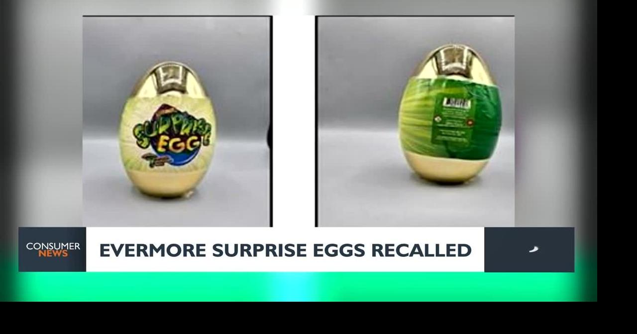 Consumer headlines: Evermore surprise eggs recalled | News | news8000.com