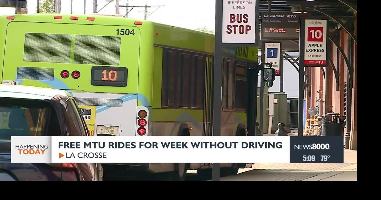 Free MTU rides for Week Without Driving | News | news8000.com