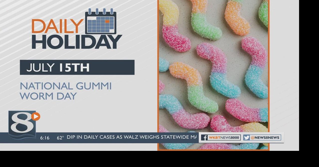 Daily Holiday – National Gummi Worm day | Features | news8000.com