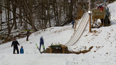 103rd Snowflake Ski Jump tournament continues with junior and big hill ...