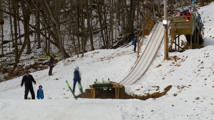 103rd Snowflake Ski Jump tournament continues with junior and big hill ...