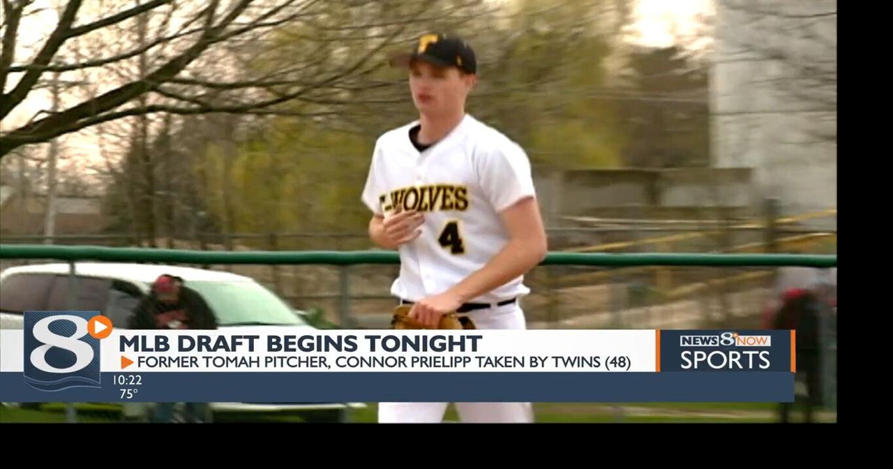 Former Tomah standout, Connor Prielipp, taken 48th over all by ...
