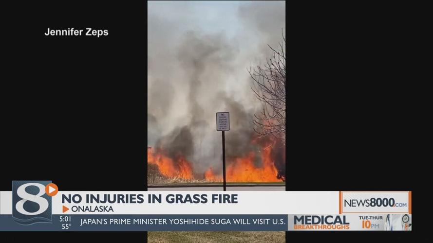 Onalaska Fire Department puts out grass fire | Local News | news8000.com