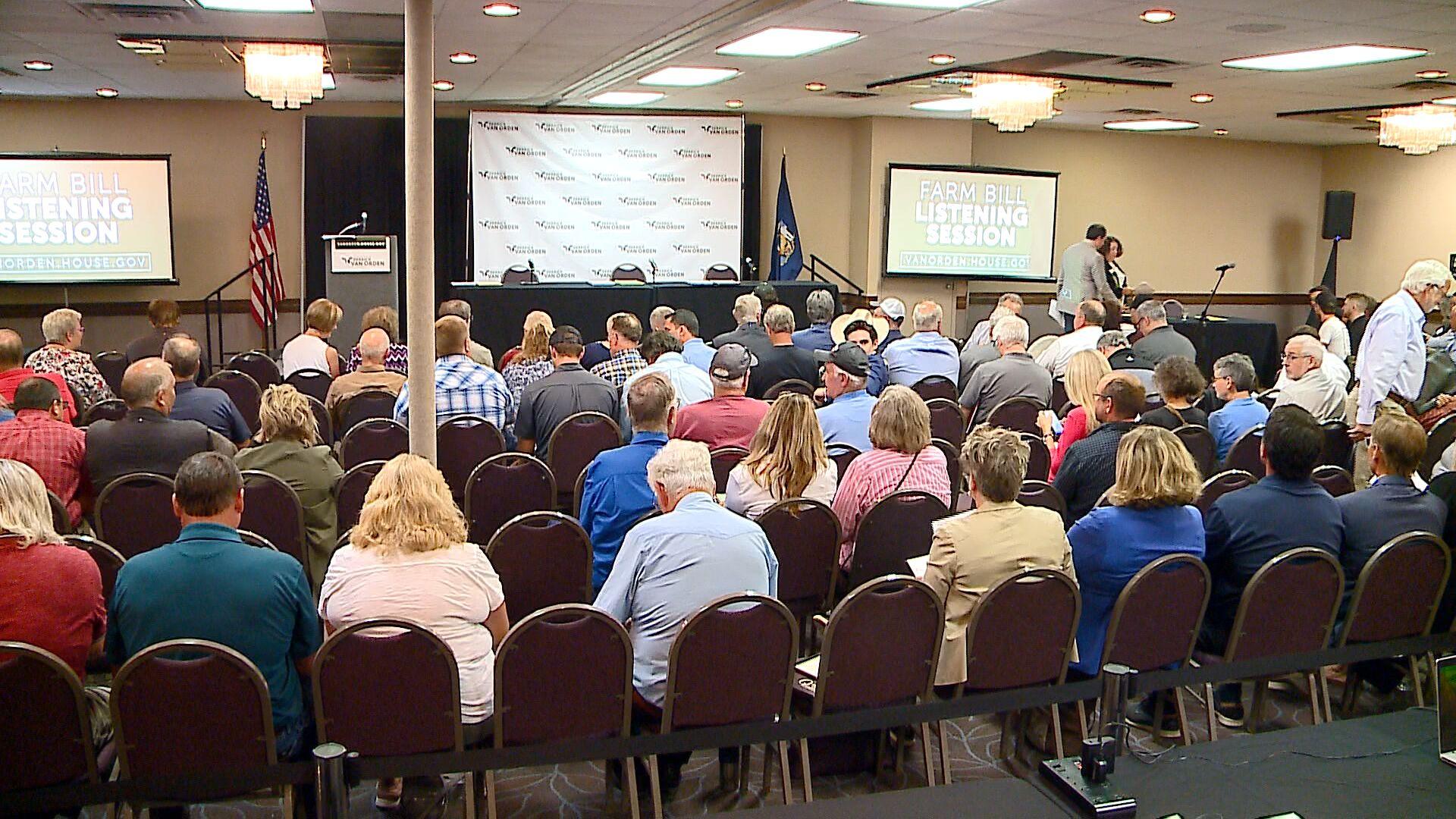 Congressman Van Orden hosts listening session for new farm bill | Local ...