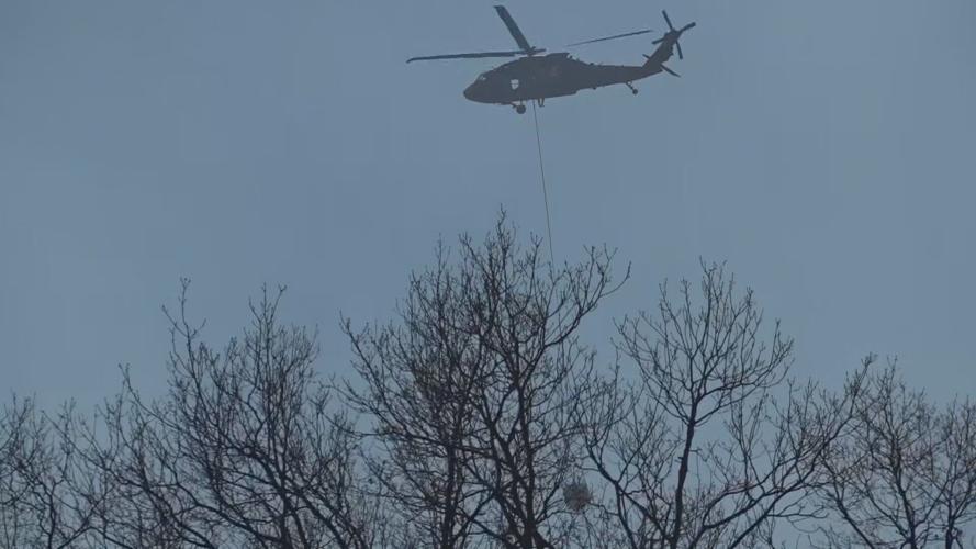 Arcadia Fire in Monroe Co. burns on as emergency response officials ...