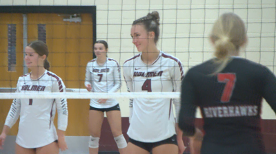 Casey reaches 500 kills as Holmen defeats Central in three sets ...