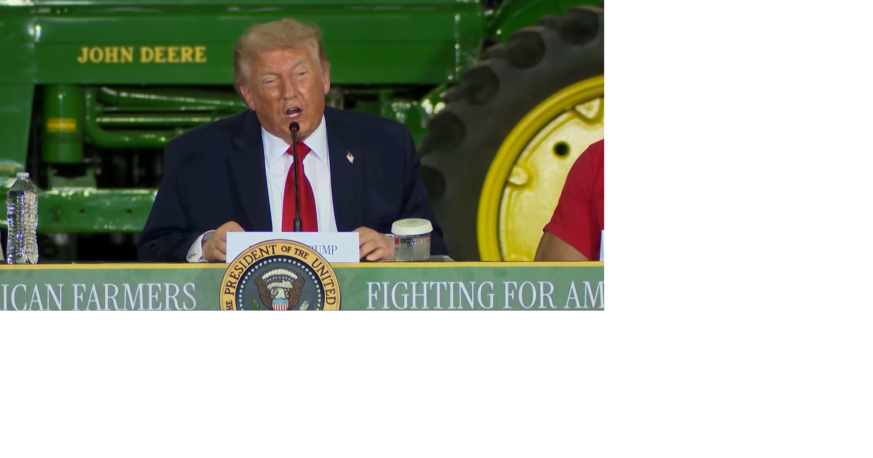 Trump highlights agriculture policies during roundtable event in ...
