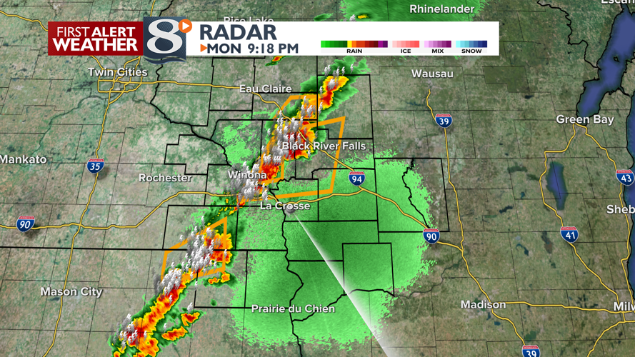 Severe Storms Impacting Parts of the Area This Evening -Bill Graul ...